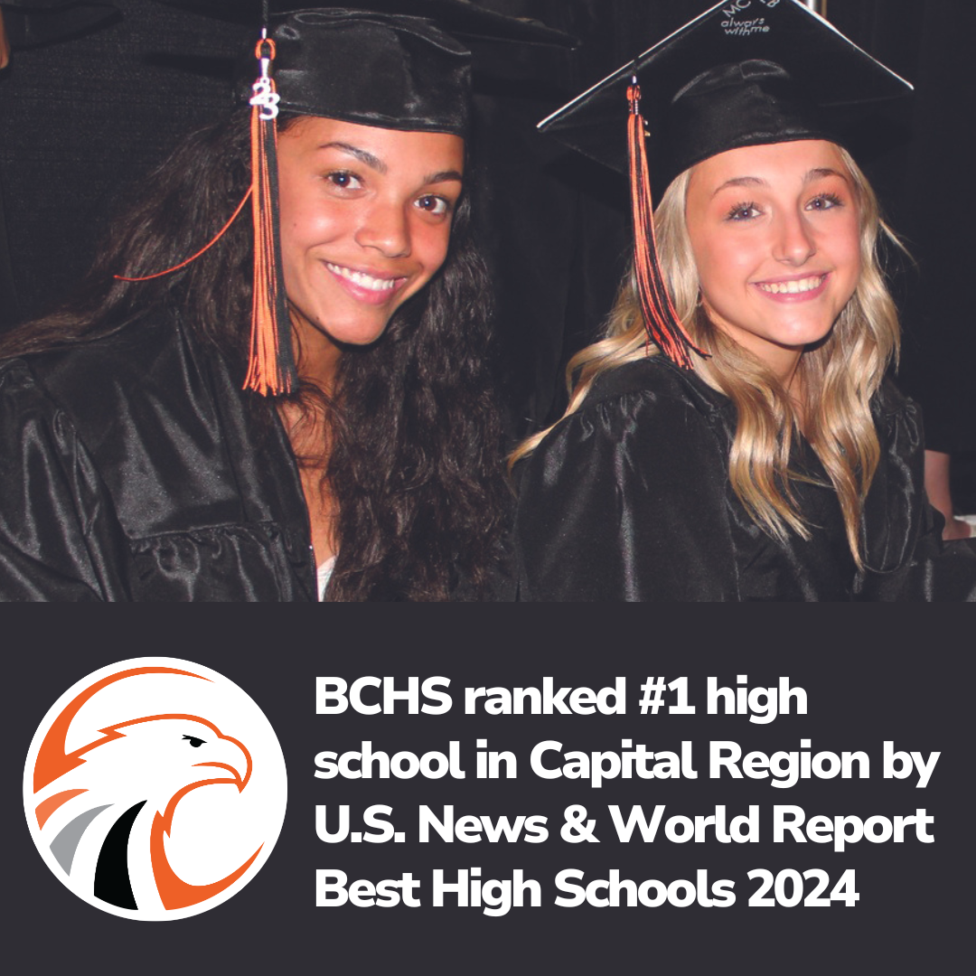 BCHS rated #1 high school in the greater Capital Region - Bethlehem ...