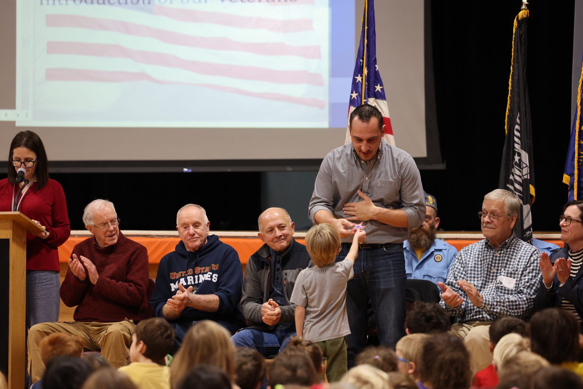 Elsmere hosts Veterans Day Assembly - Bethlehem Central School District