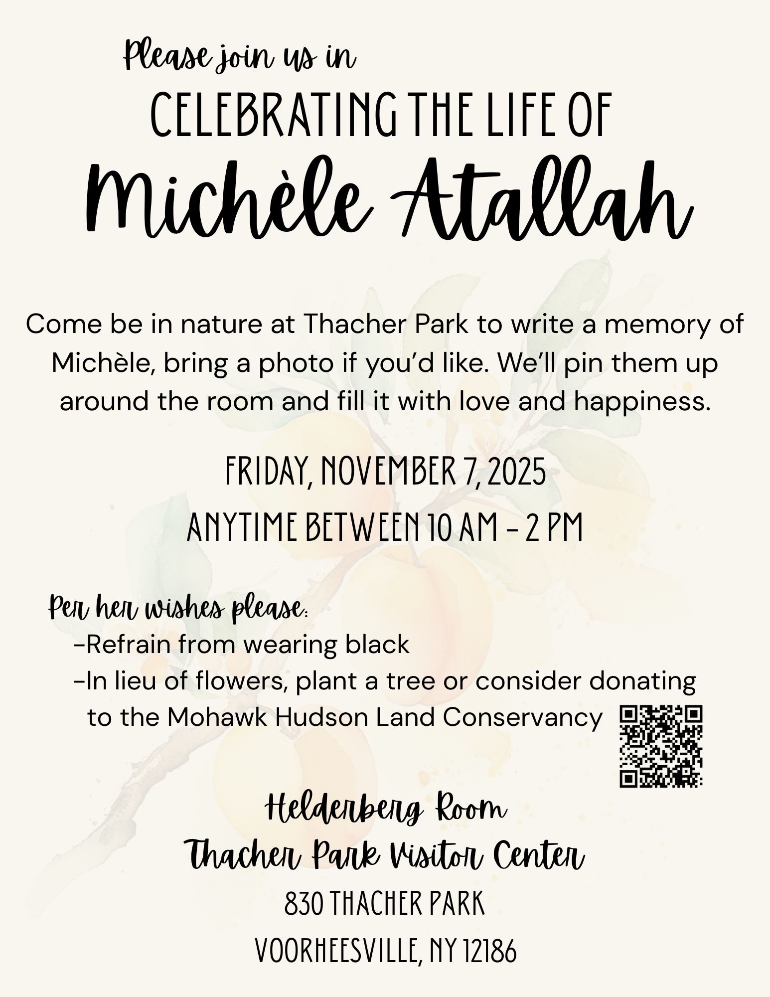 Celebration of Life for Madame Michele Atallah - Bethlehem Central ...