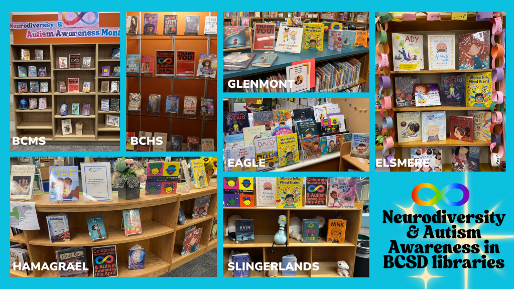 BCSD libraries feature Neurodiversity & Autism Awareness nooks ...